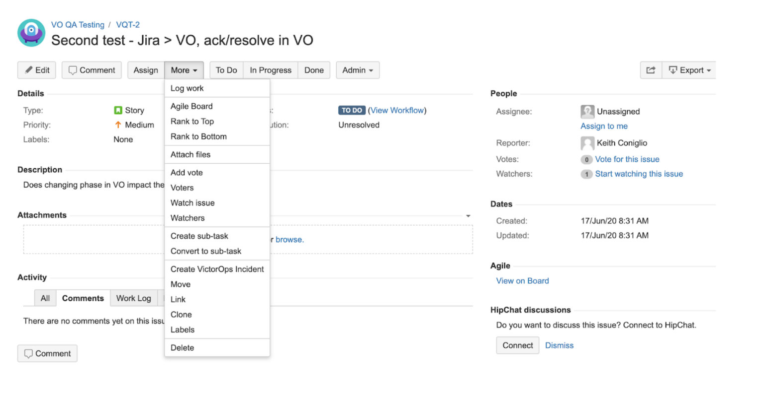 Jira App Integration Guide | Splunk On-Call Software